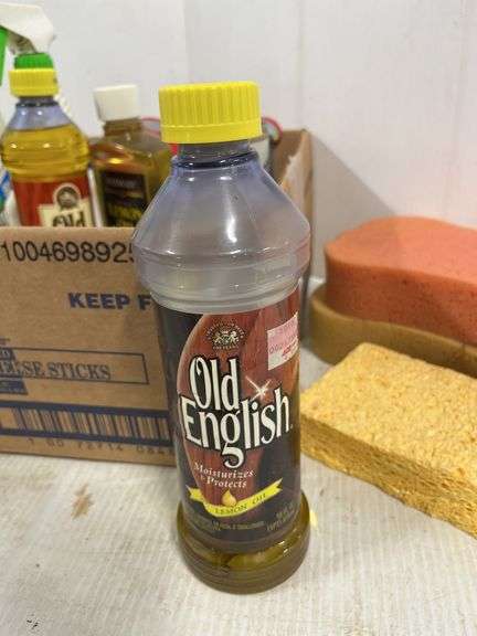 (2) WD 40; Lime Away; Light fixture cleaner; Silver polish; Old English ...