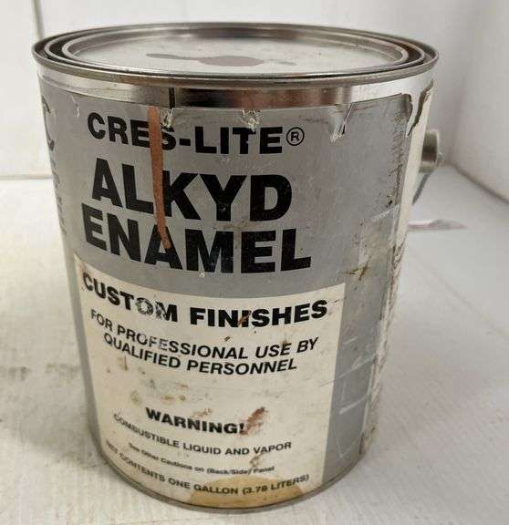 Cres-Lite copper metallic colored enamel paint, Alkaloid, 1-gallon ...
