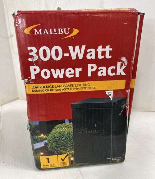 Malibu 300W power pack, box opened but pack never used - Albrecht ...