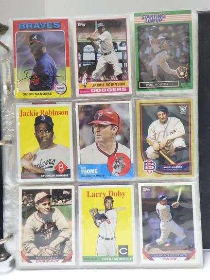 Baseball Collection Booklet with baseball, football, hockey, and ...