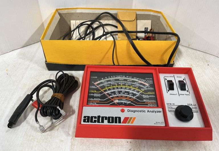 Actron, Model 628, Diagnostic Analyzer 12V, USA with papers ...