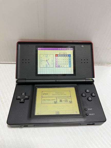 Nintendo DS Lite Crimson Edition handheld system with (14) games, comes ...
