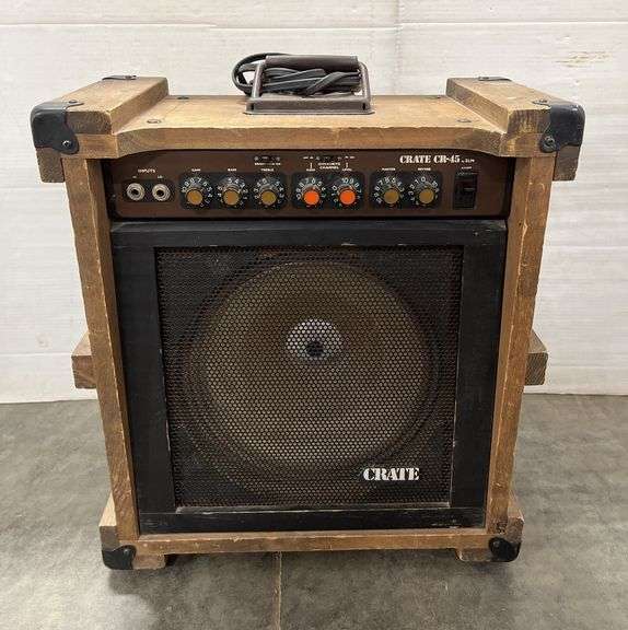 Original late 1970s crate CR-45 guitar AMP, 2-channel 45W, 1" x 12 ...