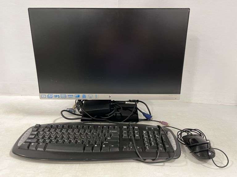 Gateway keyboard with HD monitor, 23" screen, good - Albrecht Auction ...