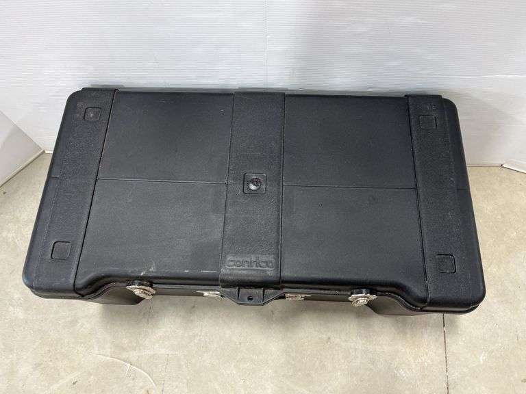 Contico storage container, lockable, weatherproof, 32"W x 16"D x 13"H ...