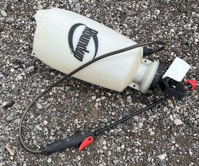 Hand pump sprayer tank, used, good - Albrecht Auction Service