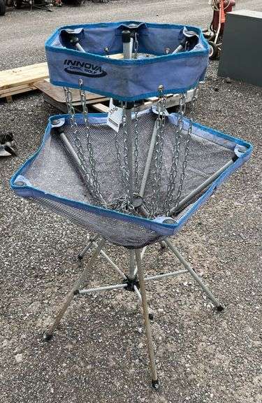 Disc golf pro net catcher, 45"L - Albrecht Auction Service