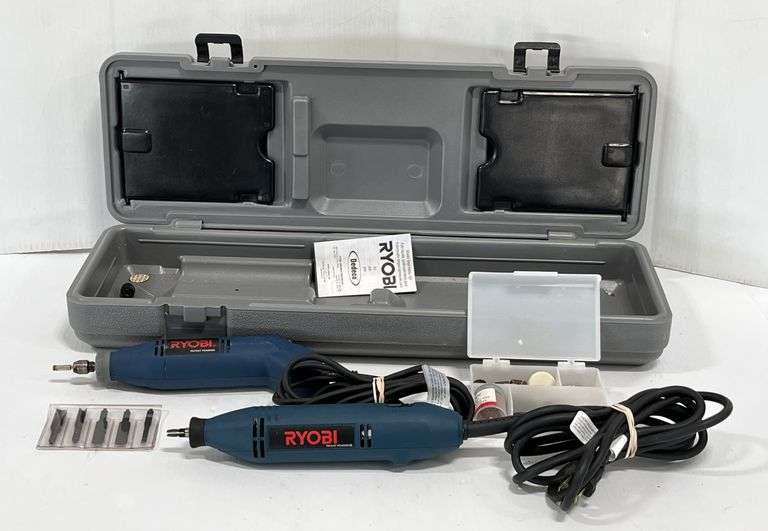 RYOBI DC500 carver and HT20VSK multi-tool with case, good - Albrecht ...