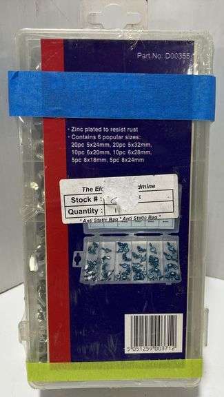 Wingnuts, and (2) lock washers, one is NIP - Albrecht Auction Service