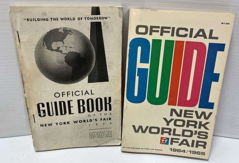 Older Official Guide books for the New York World Fair, 1939 and 1964/ ...