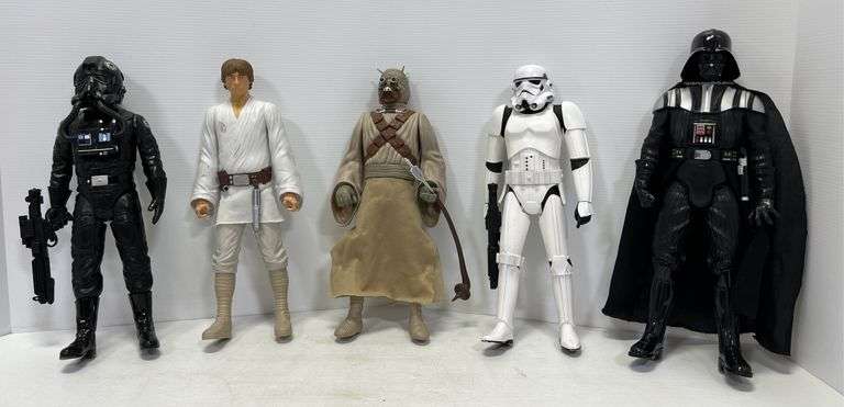 Star Wars action figures by Jakks, 2014, includes: TIE, Darth Vader ...