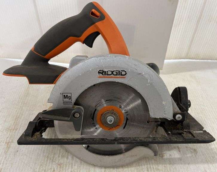 RIDGID circular saw with 6" blade, good - Albrecht Auction Service