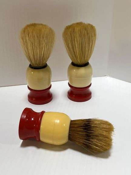 (2) Antique German straight razors, include: 1- Anchor brand with bone ...