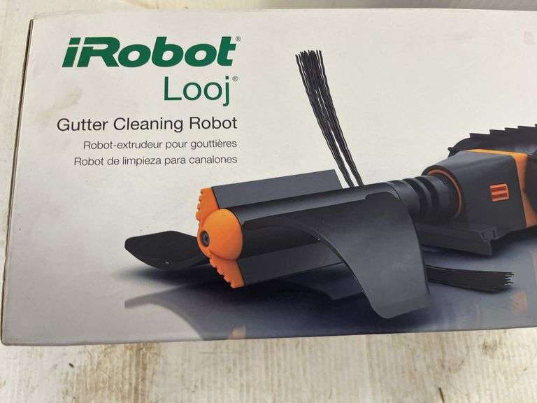iRobot Looj gutter cleaner, newer battery, charger, and remote ...