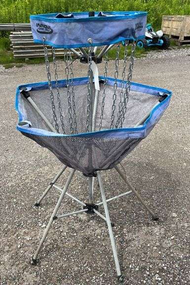 Disc golf pro net catcher, 45"L - Albrecht Auction Service