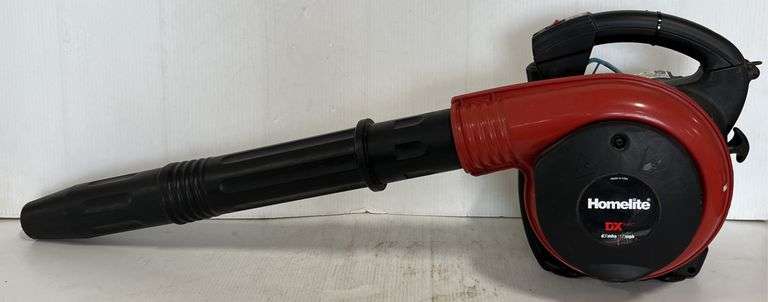 Homelite blower, will start and run fine, good - Albrecht Auction Service