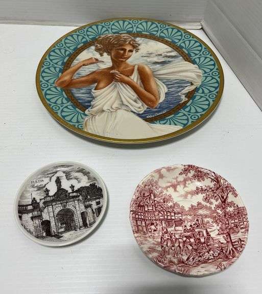 Oleg Cassini's plate, Helen of Troy first issue in the collection, 1981 ...