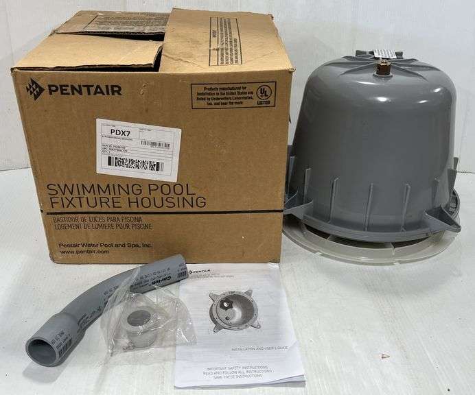 Pentair swimming pool fixture housing - Albrecht Auction Service