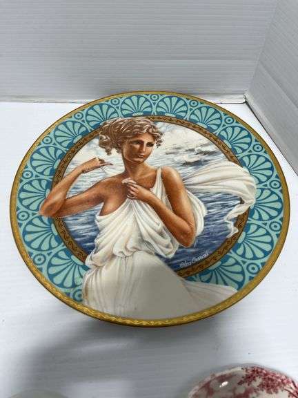 Oleg Cassini's plate, Helen of Troy first issue in the collection, 1981 ...