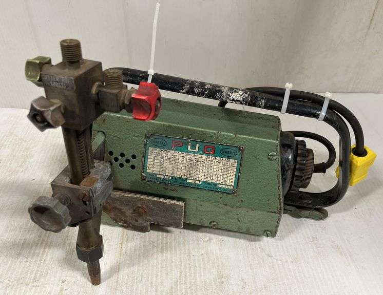 Harris "Pug" line burner, clamp or tack a piece of flatstock to the ...