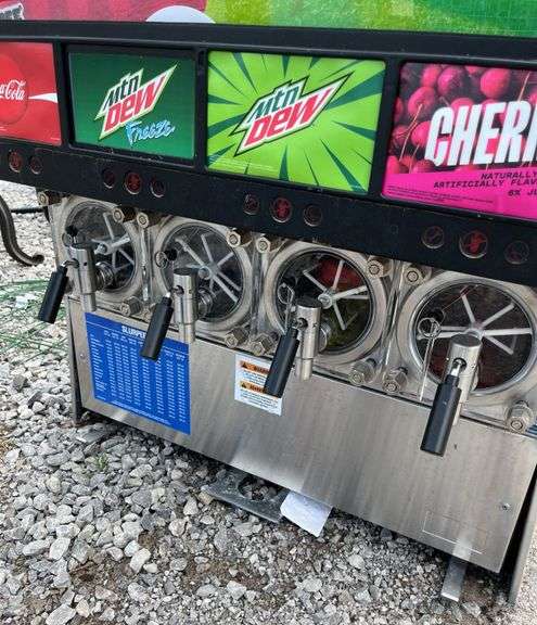 Slurpee machine, taken out on 7/24 and worked, 29" x 33" x 43"; If you ...