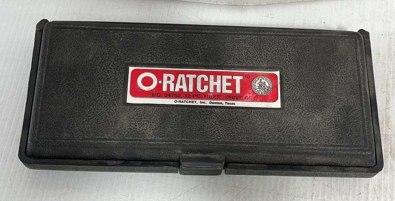 O-Ratchet 12-piece HEX drive set, stamped USA on sockets, looks new ...