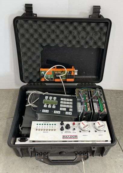Baldor Servo Controls, case- 19"W, in Pelican 1550 case - Albrecht ...