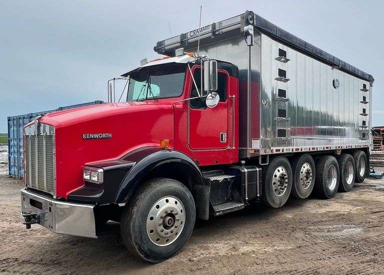 1997 Kenworth T800 Dump Truck, (405,500 Miles), N14 Red Top Cummins ...