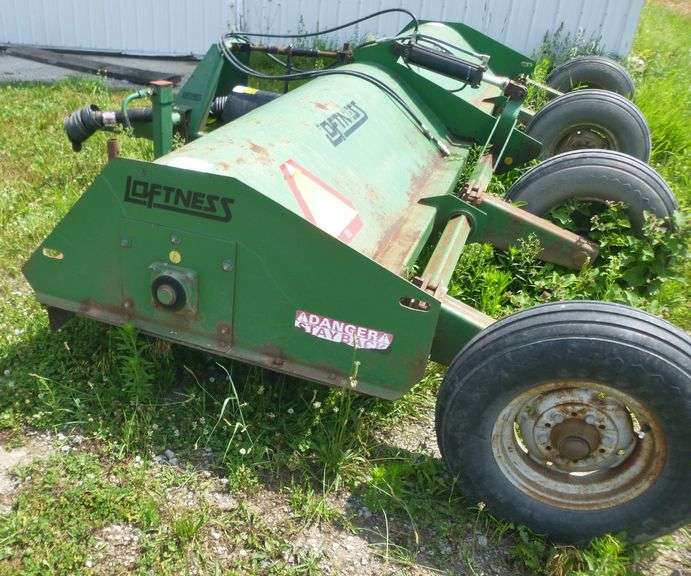 Loftness 15' Stalk Chopper, Very Good Flails, Good Tires, Runs Very ...