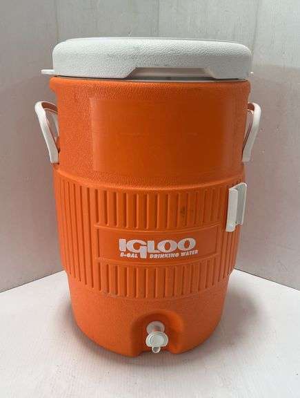 Large Igloo drink cooler, 5-gallon, 19 1/2"H, almost like new ...
