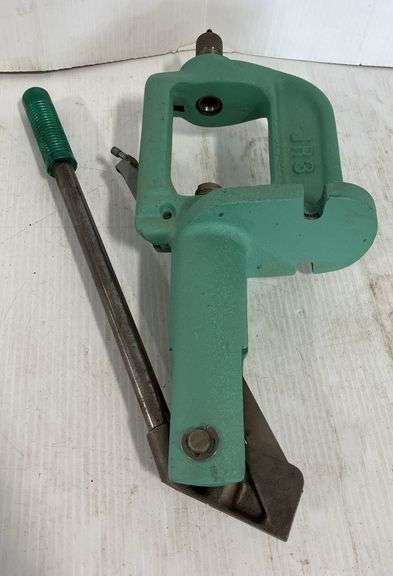 RCBS JR3 Reloader tool with 44 special dies installed, 15"H, used ...