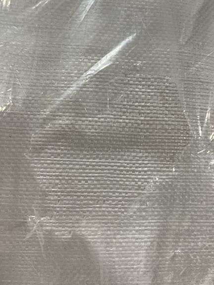 (2) Heavy duty builders bulk bags, 200-gallon white woven polypropylene ...