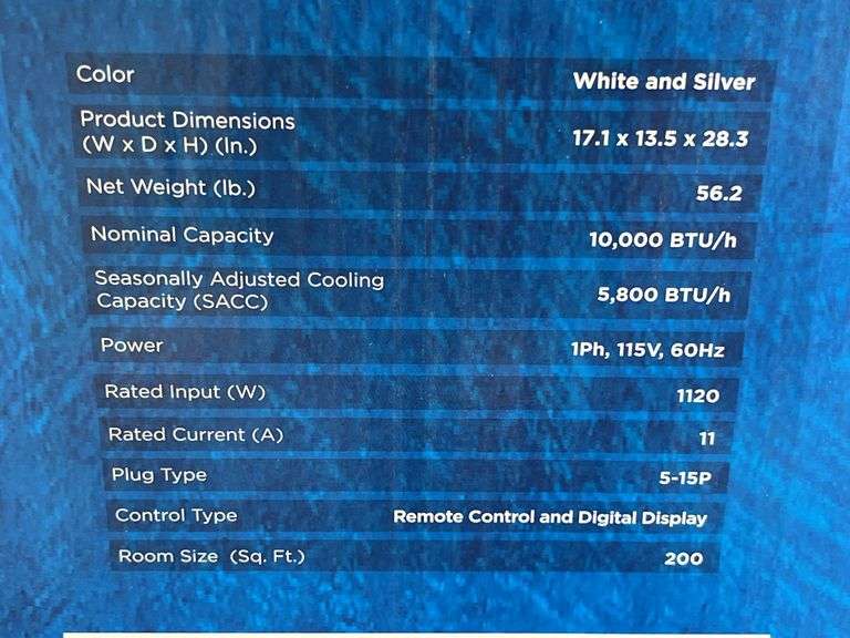 Midea smart cool 10,000 BTU air conditioner, smartphone compatible ...