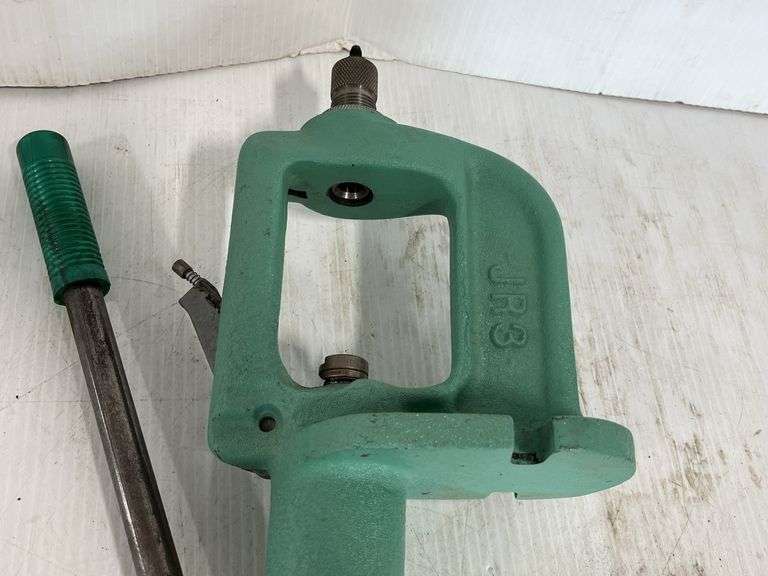 RCBS JR3 Reloader tool with 44 special dies installed, 15"H, used ...