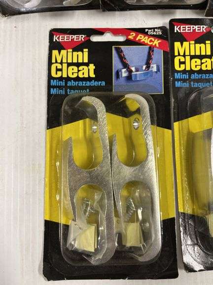 (24) Keeper No. 05625 chrome mini-cleat, new - Albrecht Auction Service