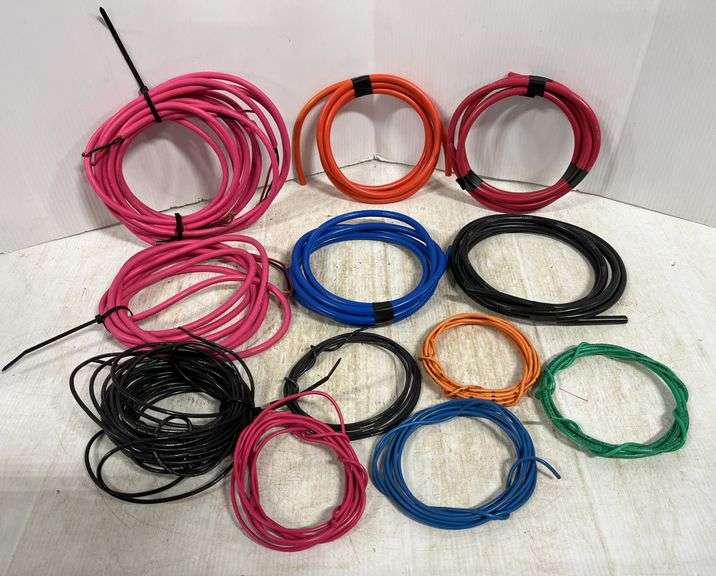 (12) Rolls of copper wire, great - Albrecht Auction Service