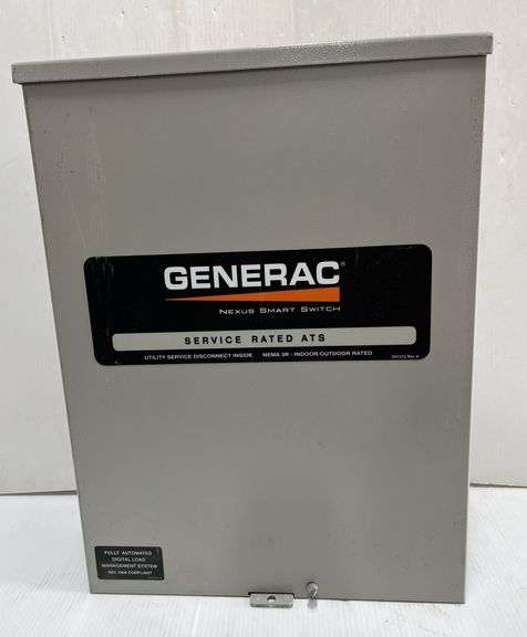 Generac automatic transfer generator switch, 100 AMP, Nexus Smart ...