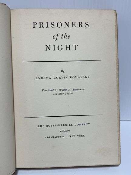 "The Red Carpet" by Marshall MacDuffie, first edition 1955, signed ...