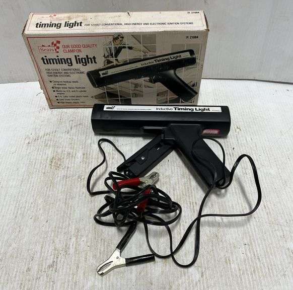 Sears timing light, old stock - Albrecht Auction Service
