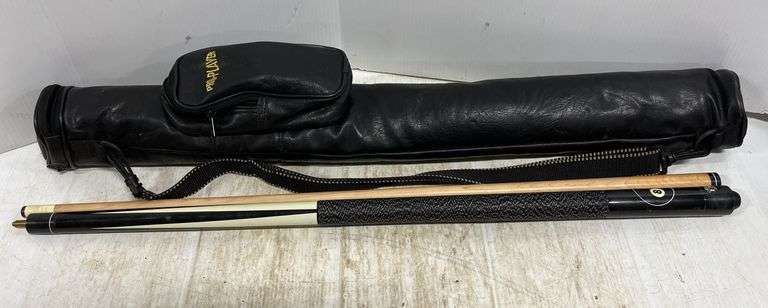 Pro Player pool stick case with 1999 pool stick, 20oz. stick with 8 ...