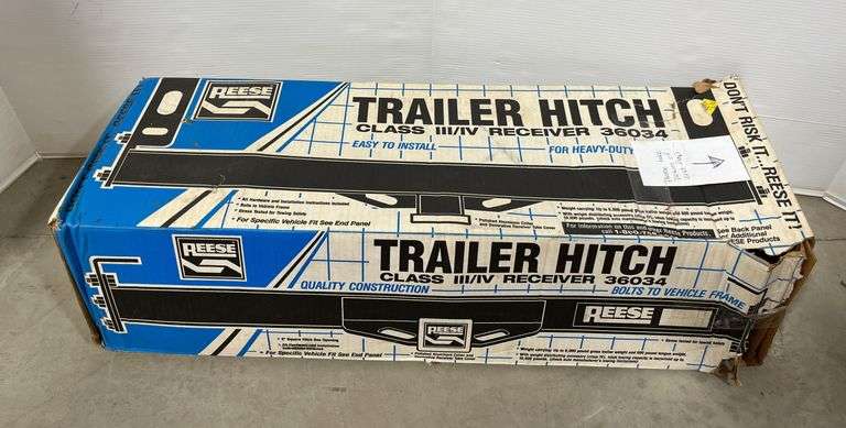 Reese 36034 trailer hitch for heavy duty towing class III/IV receiver ...
