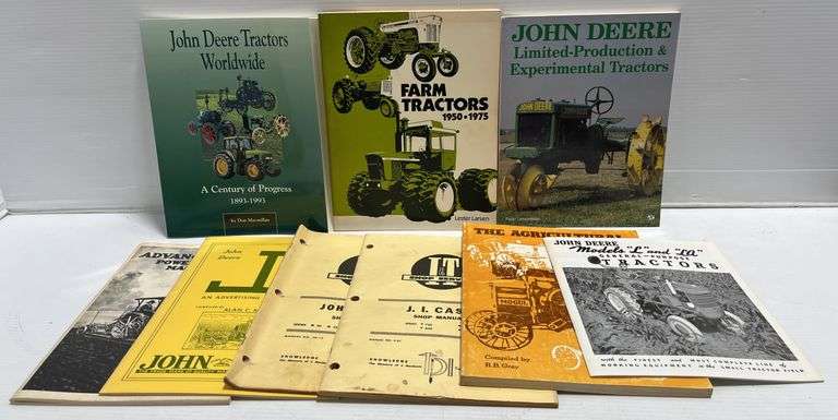 (9) Paperback books on vintage/antique tractors with great pictures ...