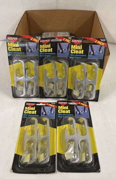 (24) Keeper No. 05625 chrome mini-cleat, new - Albrecht Auction Service
