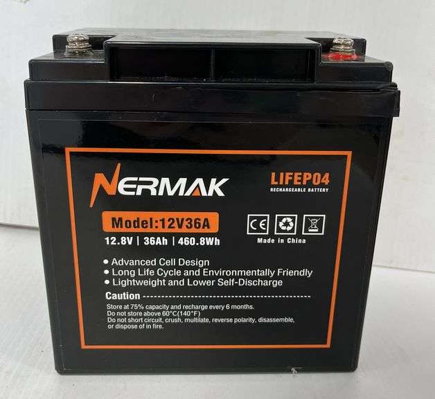 Rechargeable battery for solar, RV, scooter boat, wheelchair, trolling ...