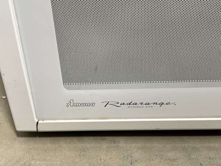 Amana Radarange model MVH25OW under the counter mounted, 30"W ...