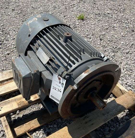 25 HP Motor, 3-phase - Albrecht Auction Service