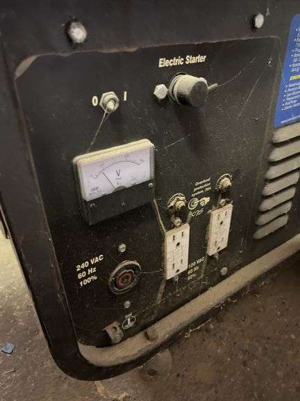 Pow-R-Quip Industrial 7500W Generator with Enduro XL/C 357cc Motor and ...