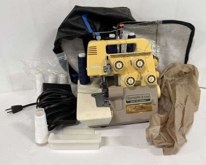 Serger Bernette 3334D, Bernie Sewing Machine, approx. 12"H, used ...