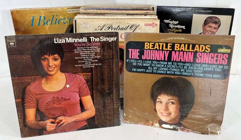 (45) Various 1950's and 1960's vinyl records, includes: Perry Como ...