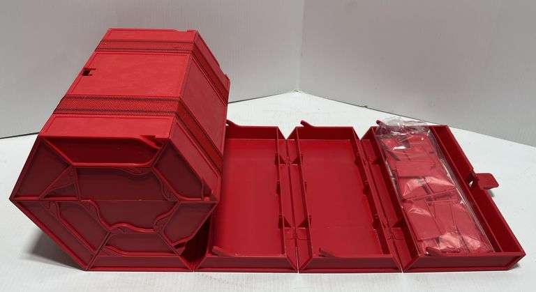 Original Red Rolykit roll-up storage by Arma Products, craft/sewing ...